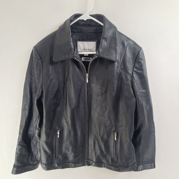 Wilsons Leather | Jackets & Coats | Wilsons Leather Maxima Jacket Black ...